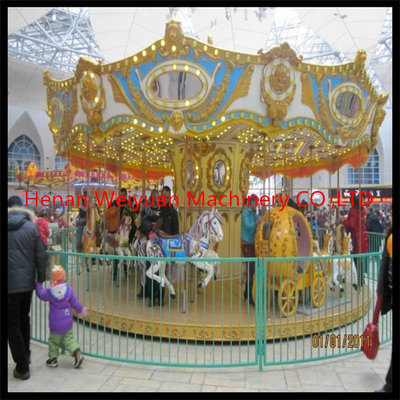 rides game 24 seats big luxury carousel horse for sale supplier