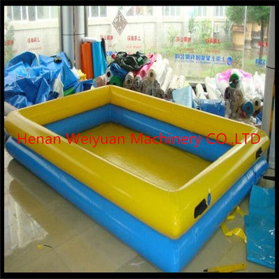 double tube inflatable pool/deep inflatable swimming pool supplier