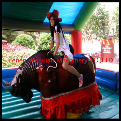 Outdoor carnival amusement rides mechanical bull rodeo/inflatable rodeo bull for sale! supplier
