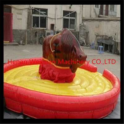 Outdoor carnival amusement rides mechanical bull rodeo/inflatable rodeo bull for sale! supplier