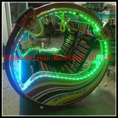 360 wheel rotating amusement park le bar car/happy car rides, electric happy car supplier