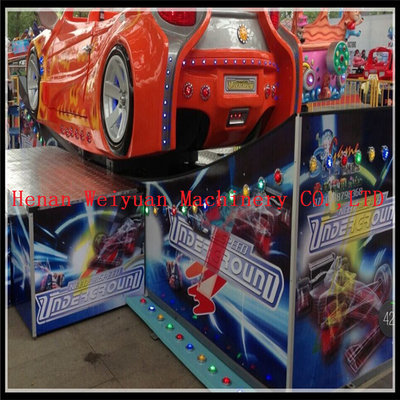 indoor amusement park rides mini flying car ride for Sale supplier