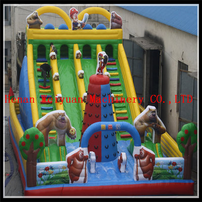 Latest &amp; Durable Customzied PVC inflatable bouncer slide supplier
