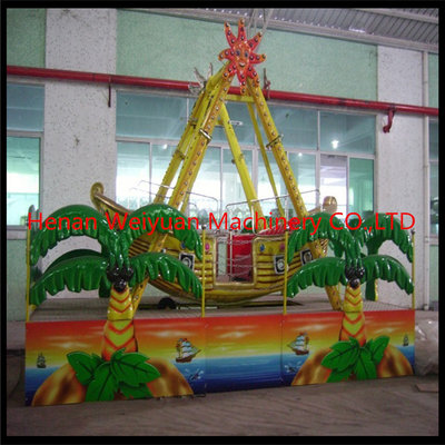 NEW outdoor playground pirate ship with trailer amusement ride supplier