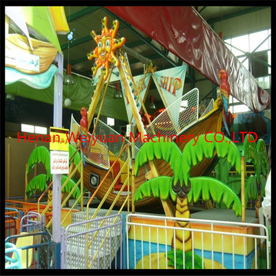 Top Manufacturer Amusement Rides Mini Pirate Ship/Viking Ship 12 Seats Electric Kiddie Rides Pirate Boat For Sale supplier