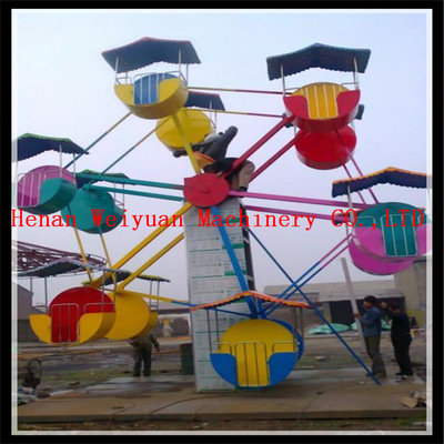 6 cabins kids mini ferris wheel for sale attractions hot sale used ferris wheel supplier