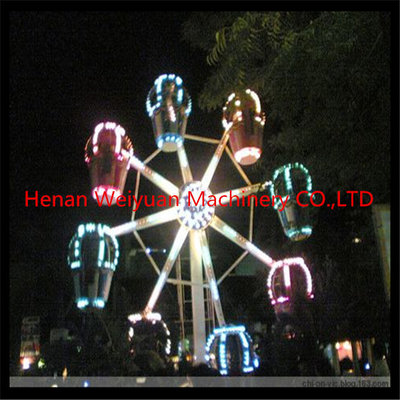 Kiddie mini luna-park amusement rides small mini ferris wheel for sale supplier
