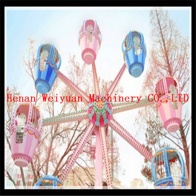 8 cabins  New fire balloon 32 seats mini ferris wheel for sale supplier