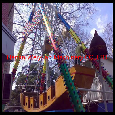 exciting theme park outdoor adult equipment 24 seats pirate ship for sale supplier