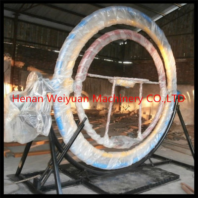 high quality thrilling park amusement 3d stand up human gyroscope rides bottom price supplier