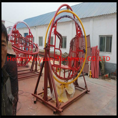 new model 1 seat   carnival rides portable human gyroscope ride for sale supplier