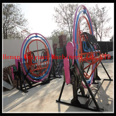 Indoor fitness equipment park game human gyroscope ride 4 seats supplier