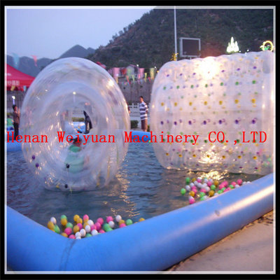 Floating air bubble roller ball inflatable water roller balls supplier