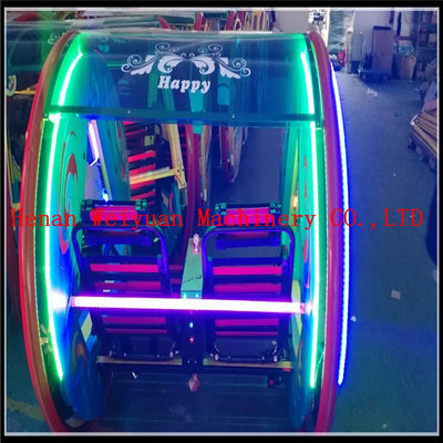 high quality 2 wheel amusement park electric car le bar car happy car 2016 best selling item supplier