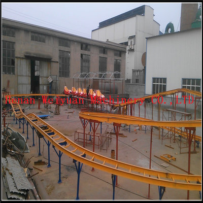 6 cars 12 seats Playground Kiddy Rides Motorless Slide Dragon Train Ride supplier