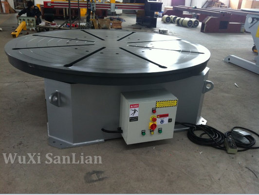 Horizontaler Tabellen-Durchmesser der Schweißens-Stellwerk-Drehscheiben-0.25kw BRITISCHER des Motor1200mm