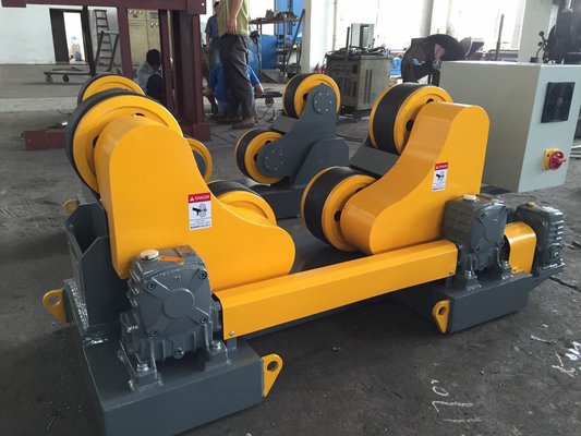 Drehen-Rollenräder des Motor5.5kw, Selbstübereinstimmender Rotator 150 Tonnen-Kapazität