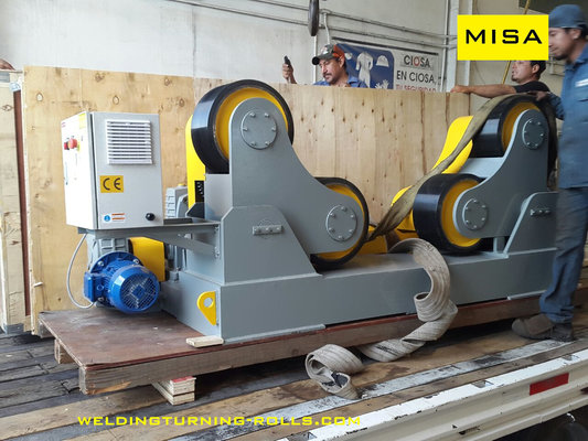 Antrieb/Leerlauf des automatischer Selbstübereinstimmender Schweißens-Rotator-HGZ-10 für Rohr-System