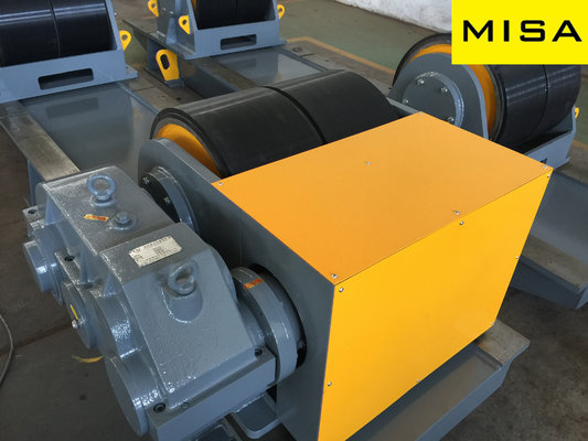 60 Ton Conventional Motorized Moving Welding Rotator mit PU-Rädern und Energie 2*2.2KW