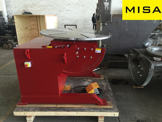 3 Drehenenergie Ton Fixed Welding Positioner Withs 1.5KW und 1400mm Drehentabelle
