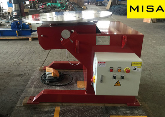 3 Drehenenergie Ton Fixed Welding Positioner Withs 1.5KW und 1400mm Drehentabelle