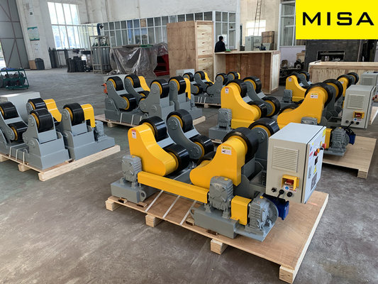 Welding Turning Rolls, Max Load 10,000kg, Wheels Diamerer 300mm, Roller Widh 120mm