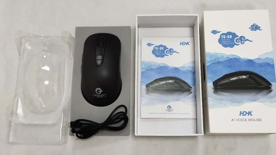 AI Voice Mouse 2.4ghz Smart Intelligent Ai Voice Typing Mouse 110 Languages Translation Voice Control Computer ai Wirele supplier
