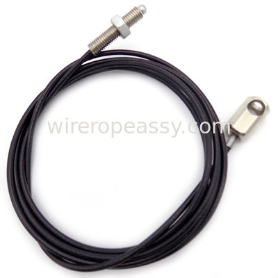 Wire Rope Assembly  thread Cable With Diffrent Shaps And Black Coating