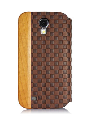 Stand Leather Flip Magnet Phone Case Samsung Galaxy S4 Folio Case for Smart Phone