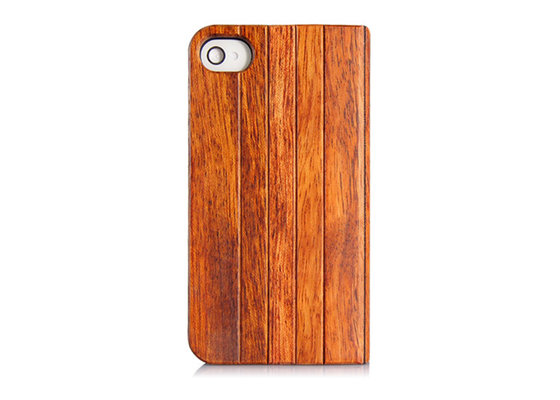 Handcrafted Real Wood Folio Apple Iphone Protective Cases / Mobile Phone Covers