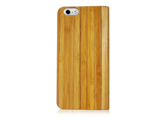 Handmade Bamboo Flip Apple iPhone Leather Folio Case Anti radiation and Waterproof