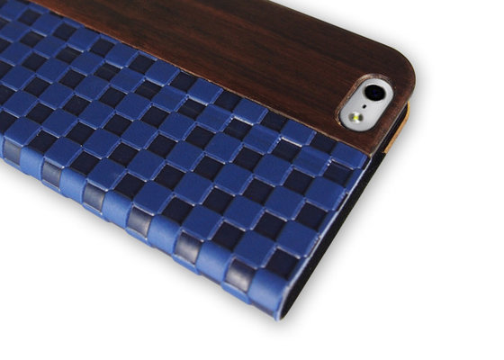 Elegant Stylish Leather Iphone 6 Phone Cases , Folio Cell Phone Case Waterproof