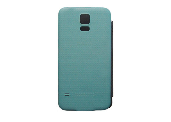 Colorful Samsung Galaxy S5 Leather Case With Stand Rugged Leather Mobile Phone Covers