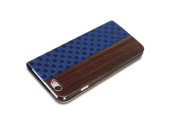 Elegant Stylish Leather Iphone 6 Phone Cases , Folio Cell Phone Case Waterproof