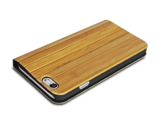 Natural Genuine Wooden Cover With PC Shell Iphone 6 Phone Cases
