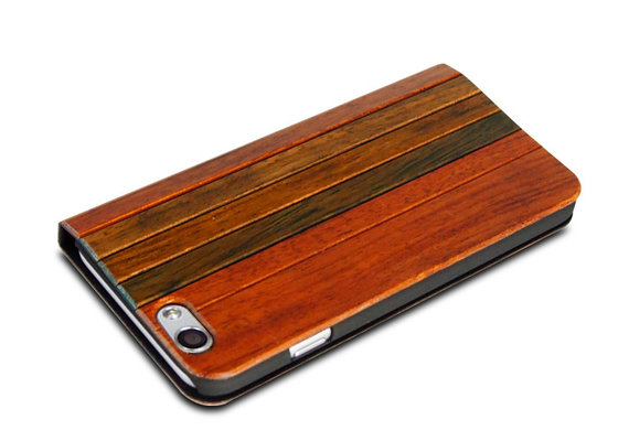 Natural Genuine Wooden Cover With PC Shell Iphone 6 Phone Cases