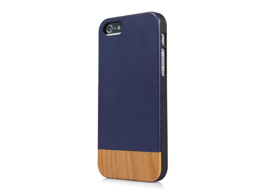 Leather / PC Wooden iphone 5 phone cases Eco-friendly for Customized