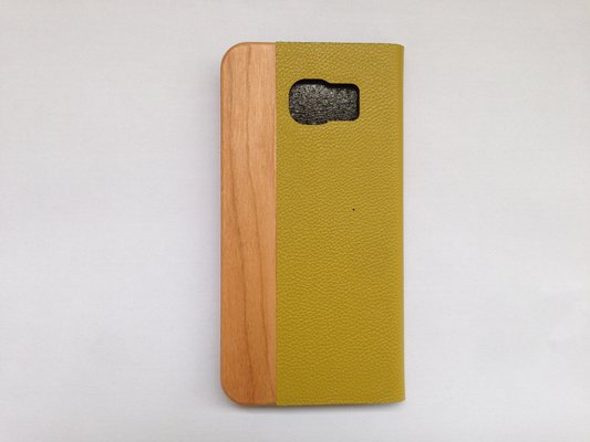 Samsung S6 PU Leather Flip Cell Phone Case With Pure PC base