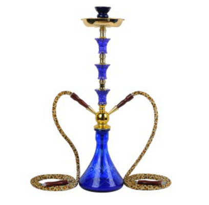 Crystal Material Woyu Arab Style Hookah with Blue Bottle Best for Bars