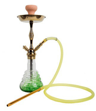 Woyu Zinc Alloy Hookah Colorful Glass Bottle Customer Design Single Pipe Shisha Tobacco Nargile
