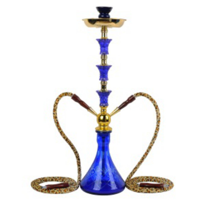 Crystal Material Woyu Arab Style Hookah with Blue Bottle Best for Bars
