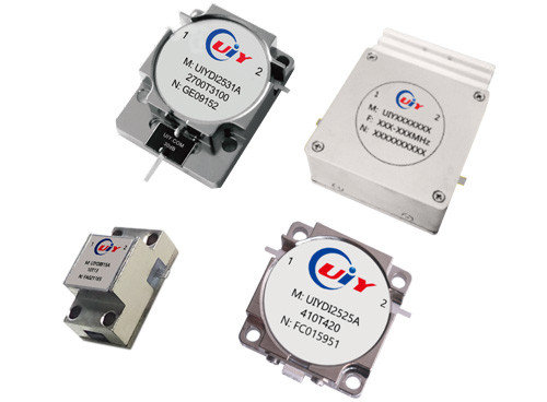 RF microwave small Isolator Surface Mount Isolator  Frequency range 290MHz to 15GHz.