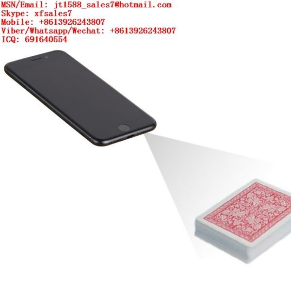 XF Original iPhone 7 Mobile Phone Camera To Read Invisible Marked Playing Cards Analyzed