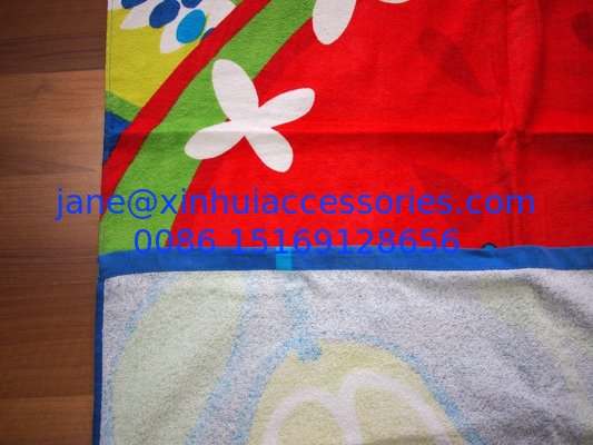 custom beach towels 100% cotton velour reactive printing beach towels small MOQ supplier