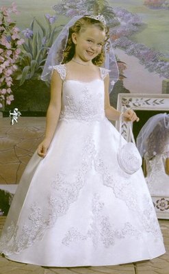 flower girl dress, communion dress, girl's dress,girls' dress