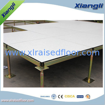 FS800 Cement infill steel raised floor ceramic finish,600*600*35mm