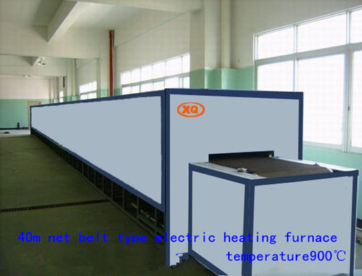 Glass annealing belt production machine heating furnace continuous production40m900℃Company patent low sales