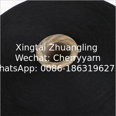 High quality the cheapest 24s/1 polyester recycled blended cotton gloves yarn