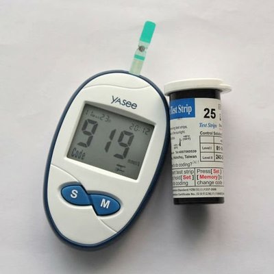 Yasee tiny blood quantity best selling products/blood glucose meter/test strip