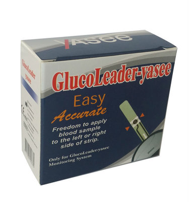 50pcs strips packged blood glucose monitoring system glucometer strips